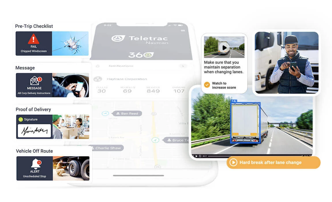 TN360 Mobile Apps - Teletrac Navman AU
